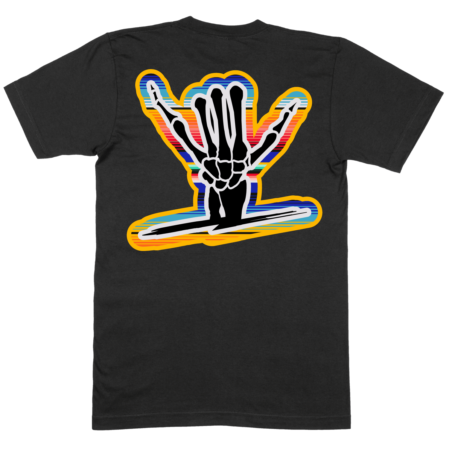 Viva La Shred Men's Shirt in Black | Shreddy Apparel – Rugged USA Imports